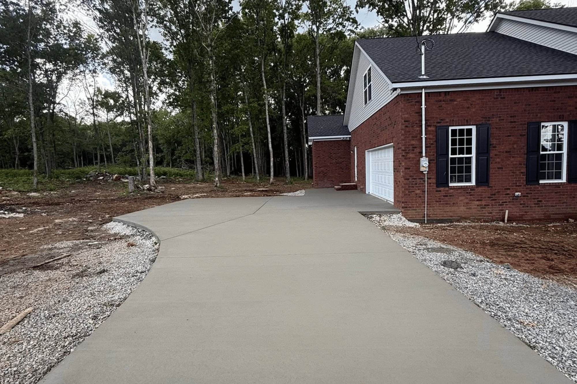 Murfreesboro Custom Concrete Driveways: Unique Design Ideas